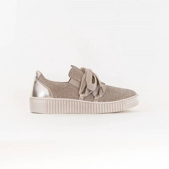 Gabor | Shoes | New Gabor Womens A One Sneaker In Metallic Rose | Poshmark